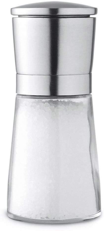 Olde Thompson Bavaria 5.5" Glass and Stainless Salt and Pepper Mill Se ...